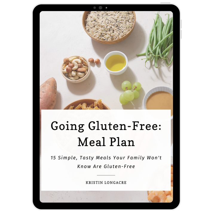 Going Gluten-Free: Meal Plan - Easy Gluten-Free Meal Plan for Busy ...